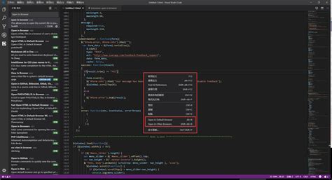 running the contributed command extension viewinbrowser failed