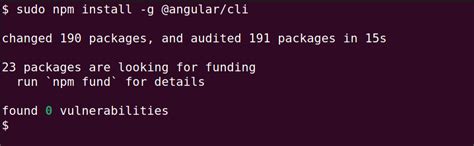 how to fix ng command not found error for node js angular cli [7