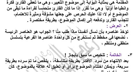 كتابة موضوع تعبير إبداعي وكيفية كتابة موضوع تعبير متقن وأدوات الربط