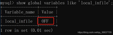 mysql8使用load data将数据文件入库 mysql 8 load data local infile csdn博客