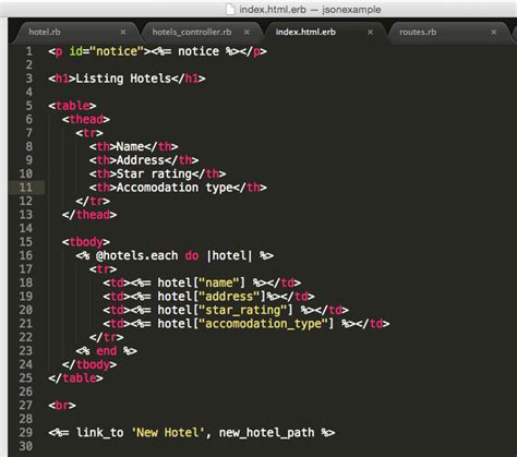 parse json from arty using ruby on rails — matt morgante