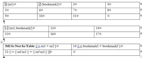 calculating the difference from 2 different tables using the bookmark