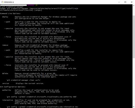 remover credenciais do git
