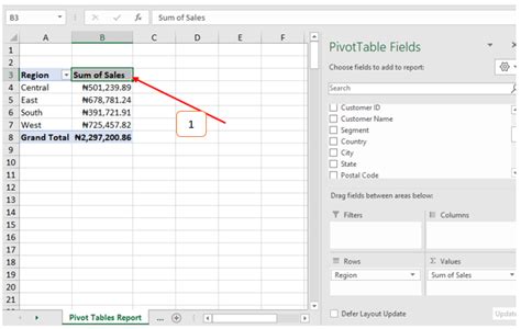 reporting filter pages in pivot tables data analytics