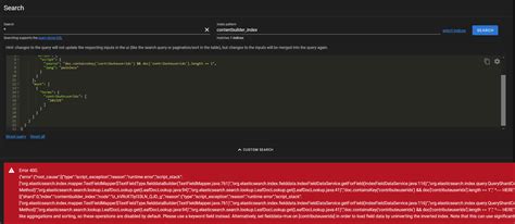elastic stack elasticsearch searching record with exact value from