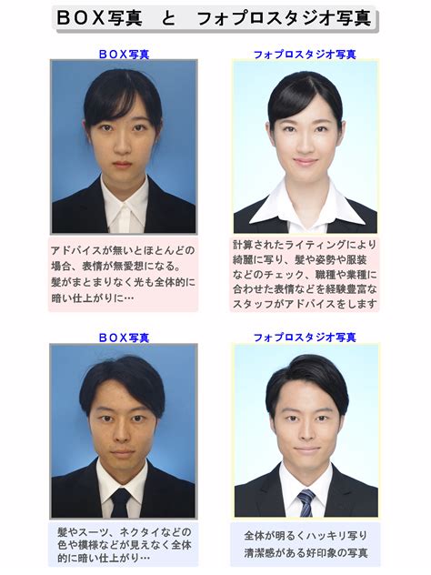 就活写真、納得いくまで撮影を撮りたい就活生へ特別価格｜就活 Tips｜証明写真ならスタジオフォプロ