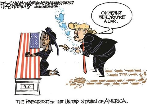 How Cartoons Are Skewering Trump Over His Treatment Of A Soldiers