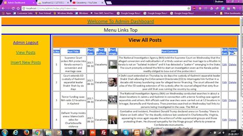 building dynamic website with admin panel php mysql part 11 youtube