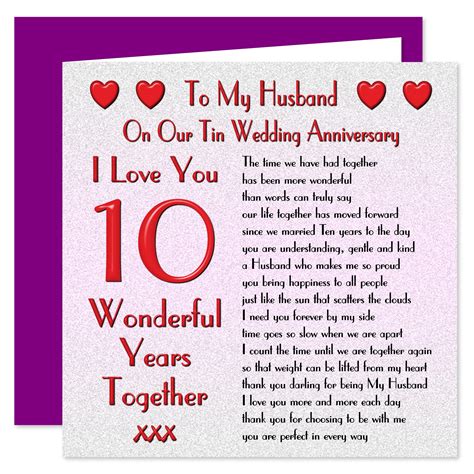 Happy 10th Anniversary To Husband Dohoy
