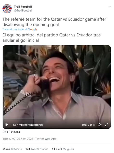 Mundial Qatar 2022 Los Mejores Memes De La Polémica Por El Gol Anulado