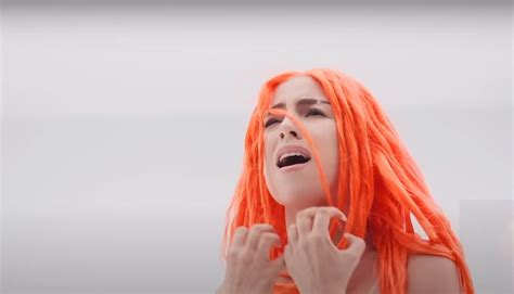 Ava Max Orange Hair