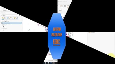 arcgis pro analysis merge youtube