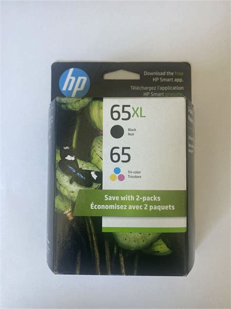 Hp 65xl 65 High Yield Black And Tricolor Ink Cartridges Exp 1 2025