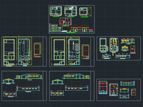 Vivienda En Autocad Descargar Cad 792 56 Kb Bibliocad