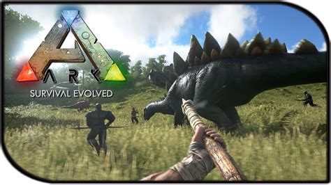 Sobrevivência Com Dinossauros Ark Survival Evolved 1 Gameplay Em