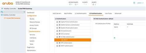 arubaos 8 quickly configuring the controller for virtual intranet