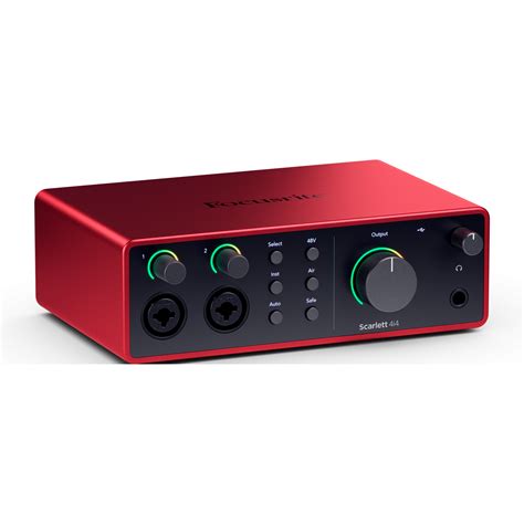 Focusrite Scarlett 4 4i4 Cartes Son Energyson