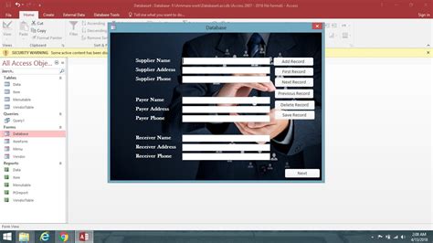 make professional access databases for your company for 30 seoclerks