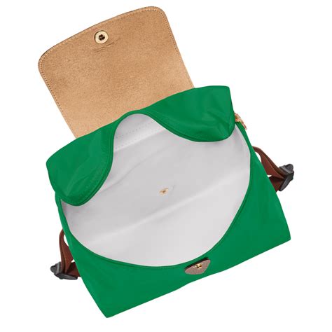 Le Pliage Original M Backpack Green Recycled Canvas Longchamp Us