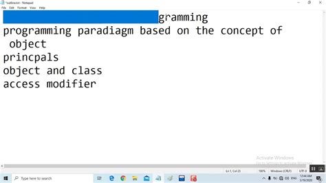 01 c object oriented programming intro youtube