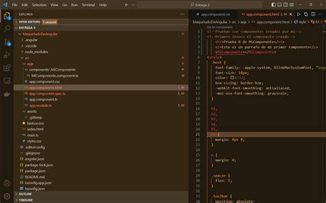 vscode angular error ng8001 micomponente is not a known element