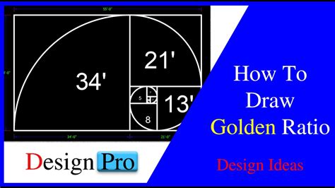 How To Draw The Golden Ratio Correctly Youtube
