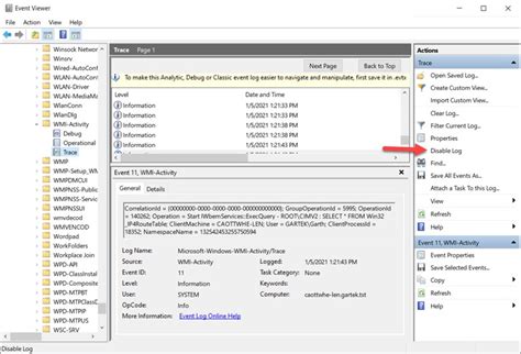 how to enable wmi logging in windows recast software