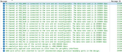 4 4 error message for design exceeding maximum transceiver bandwidth