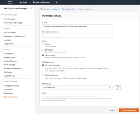 core configuration provider for aws systems manager aws