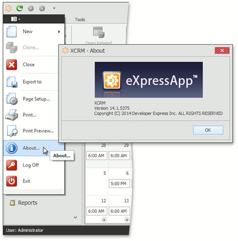 aboutinfo class expressapp framework devexpress
