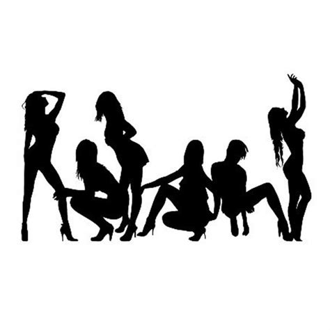 Sunfex 16 9 5cm Sexy Girl Car Sticker Decal Reflective Allure Sexy Girl