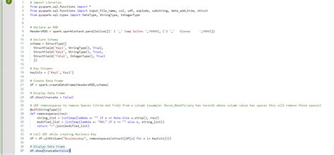 pyspark remove spaces from column values au