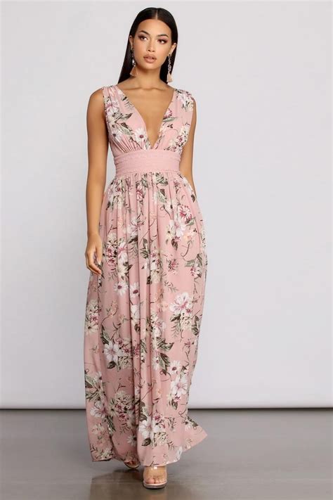 Floral Beauty Sleeveless Chiffon Maxi Dress Maxi Dress Chiffon Maxi