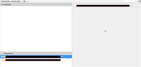 why does source tree not git diff a powershell script ps1