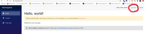blazor webassembly standalone authentication and authorization with