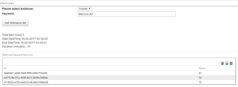 get keyword reference sitecore items sitecore blog