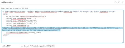how to add impression tags click tracker and timestamps to your ads