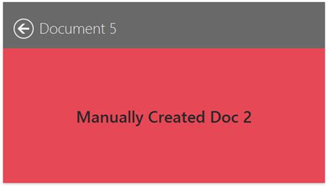 how to create a windows modern ui application manually