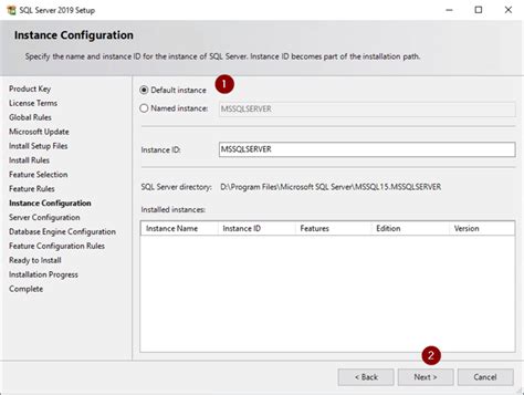install sql server 2019 standard edition