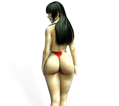 Rule 34 1girls 3d Back View Big Ass Black Hair Dynamite Comics Long