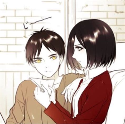 ايرين و ميكاسا 😍 Attack On Titan هجوم العمالقة Amino