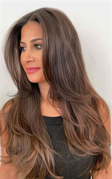 40 Long Layered Haircuts To Try Right Now Face Framing Layers