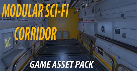 modular sci fi corridor full pack this package contains full multiple