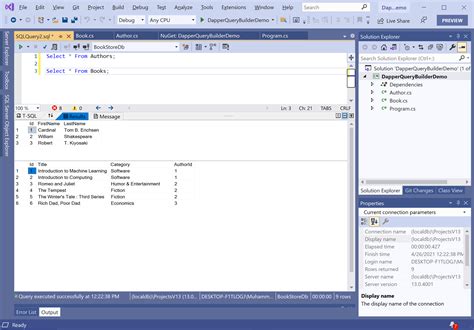 dapper querybuilder database setup dapper querybuilder tutorial