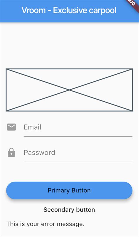 [solved] flutter app fails to render with error bottom overflowed by