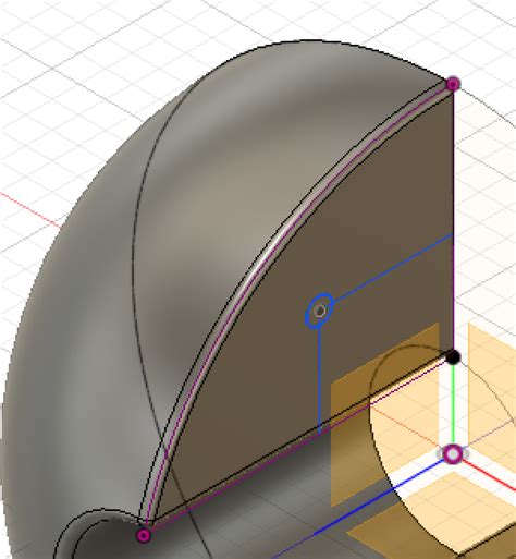 solved connect added lines to projected lines in the same sketch