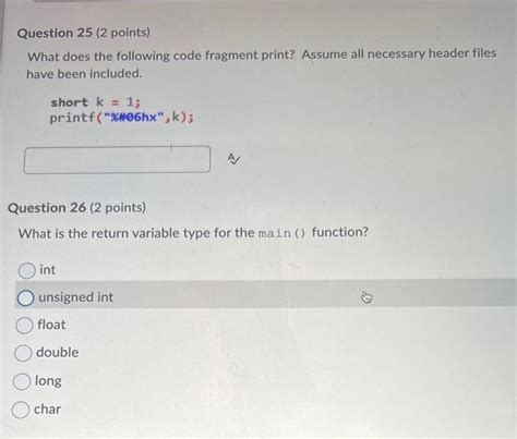 solved what does the following code fragment print assume