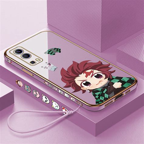 Ucuc เคสมือถือ เคสโทรศัพท์ เคสผู้ชาย เคสนิ่มชุบขอบสี่เหลี่ยมลายการ์ตู