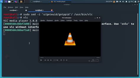 how to install and run vlc player on kali linux as root youtube
