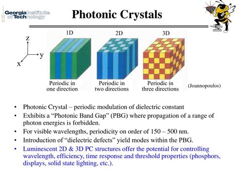 Ppt Photonic Crystals Georgia Tech Powerpoint Presentation Free